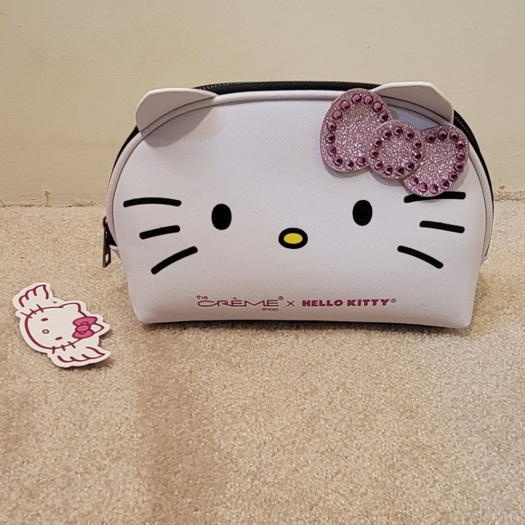 Hello Kitty | Bags | Hello Kitty The Creme Shop Makeup Bag | Poshmark